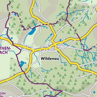 Wildenau - Stadtpläne und Landkarten