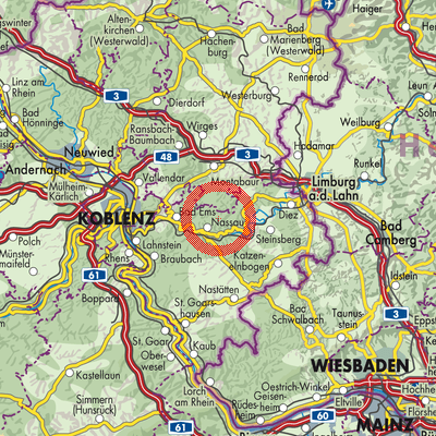 Winden - Stadtpläne und Landkarten