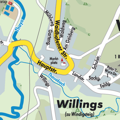 Windigsteig - Stadtpläne und Landkarten