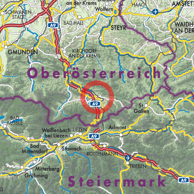Windischgarsten - Stadtpläne und Landkarten