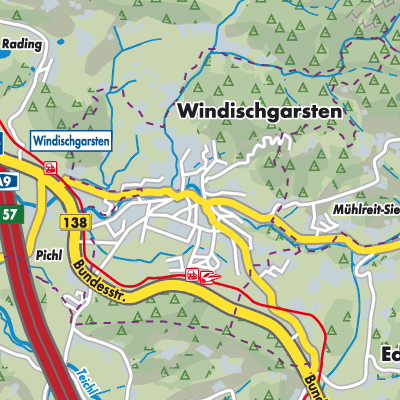 Windischgarsten - Stadtpläne und Landkarten