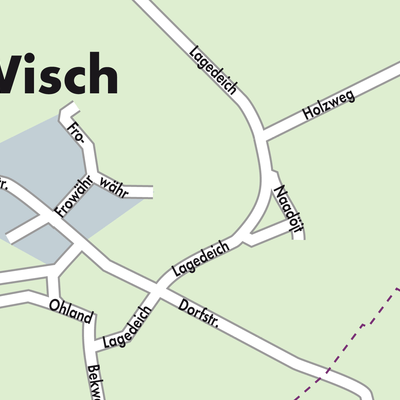 Wisch - Stadtpläne und Landkarten