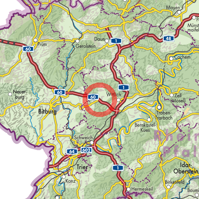 Wittlich-Land - Stadtpläne und Landkarten