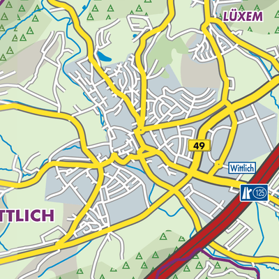 Wittlich-Land - Stadtpläne und Landkarten