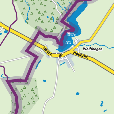 Wolfshagen - Stadtpläne und Landkarten