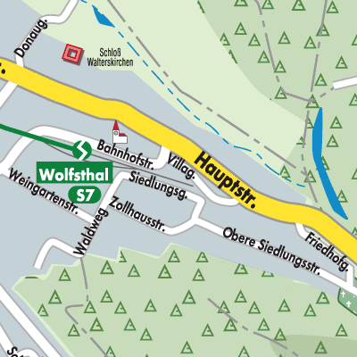 Wolfsthal - Stadtpläne und Landkarten