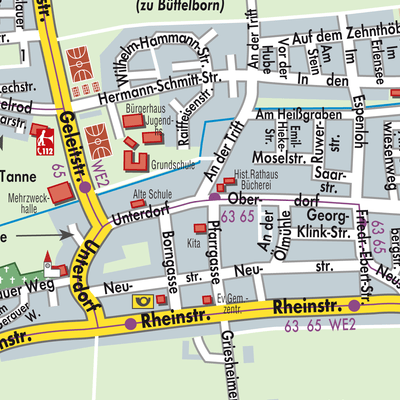 Worfelden - Stadtpläne und Landkarten